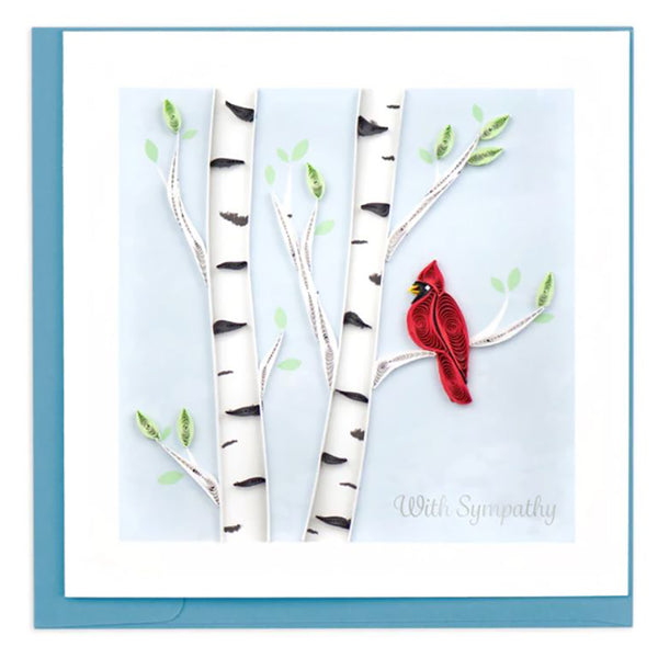 Cardinal Sympathy Card - Sheridan Nurseries