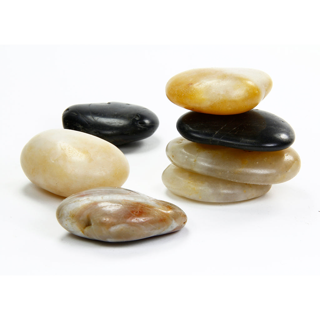 Garden Polished Mixed River Stone 10Kg - Sheridan Nurseries Online