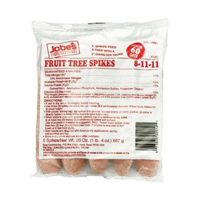 Jobe's® Fruit Tree Spikes 8-11-11 5 Pack - Sheridan Nurseries Online