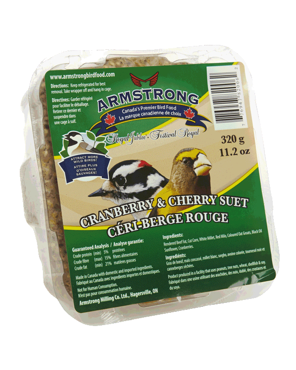 Armstrong Cranberry and Cherry Suet - Sheridan Nurseries Online