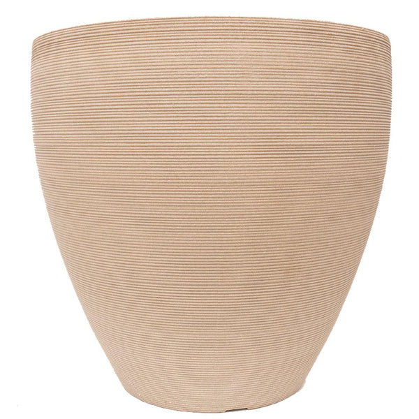 Linea Ellipse Planter 57cm Sandstone - Sheridan Nurseries