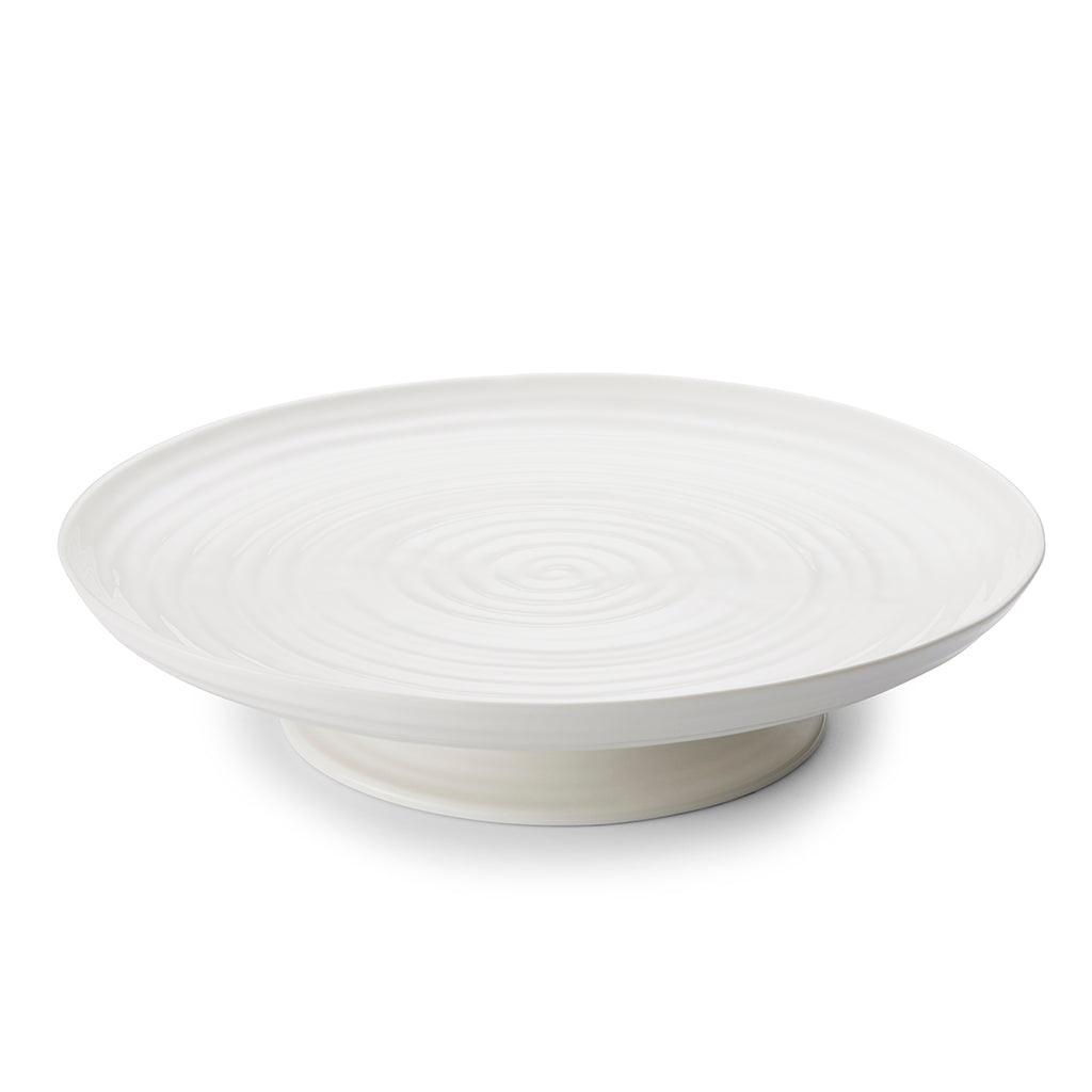 Footed Cake Plate White - Sheridan Nurseries Online